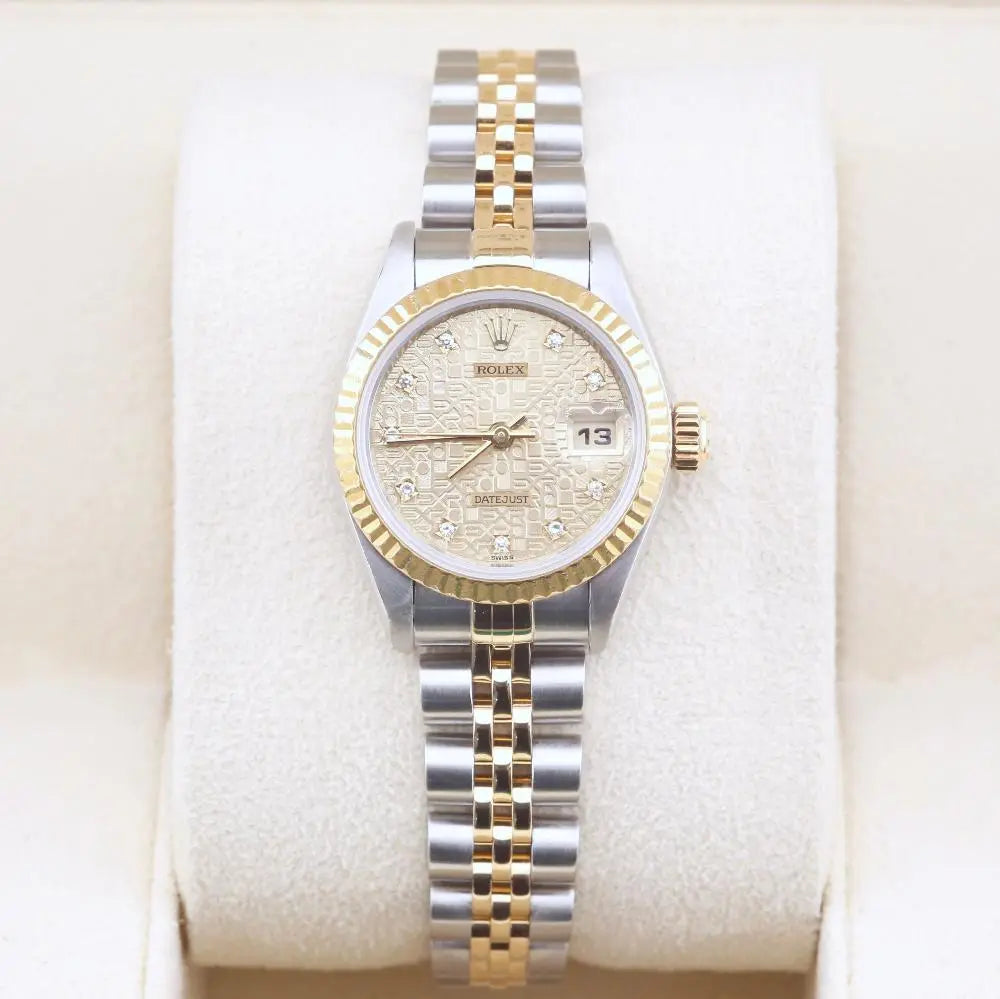 Rolex Datejust 26 Computer Diamond Dial 69173 – lbjwatches