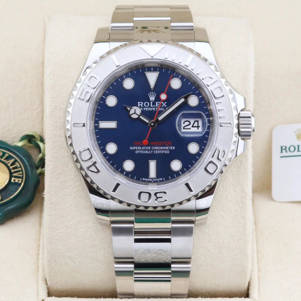 Rolex Yacht-Master 40 Blue Dial 116622 Year: 2016 – lbjwatches