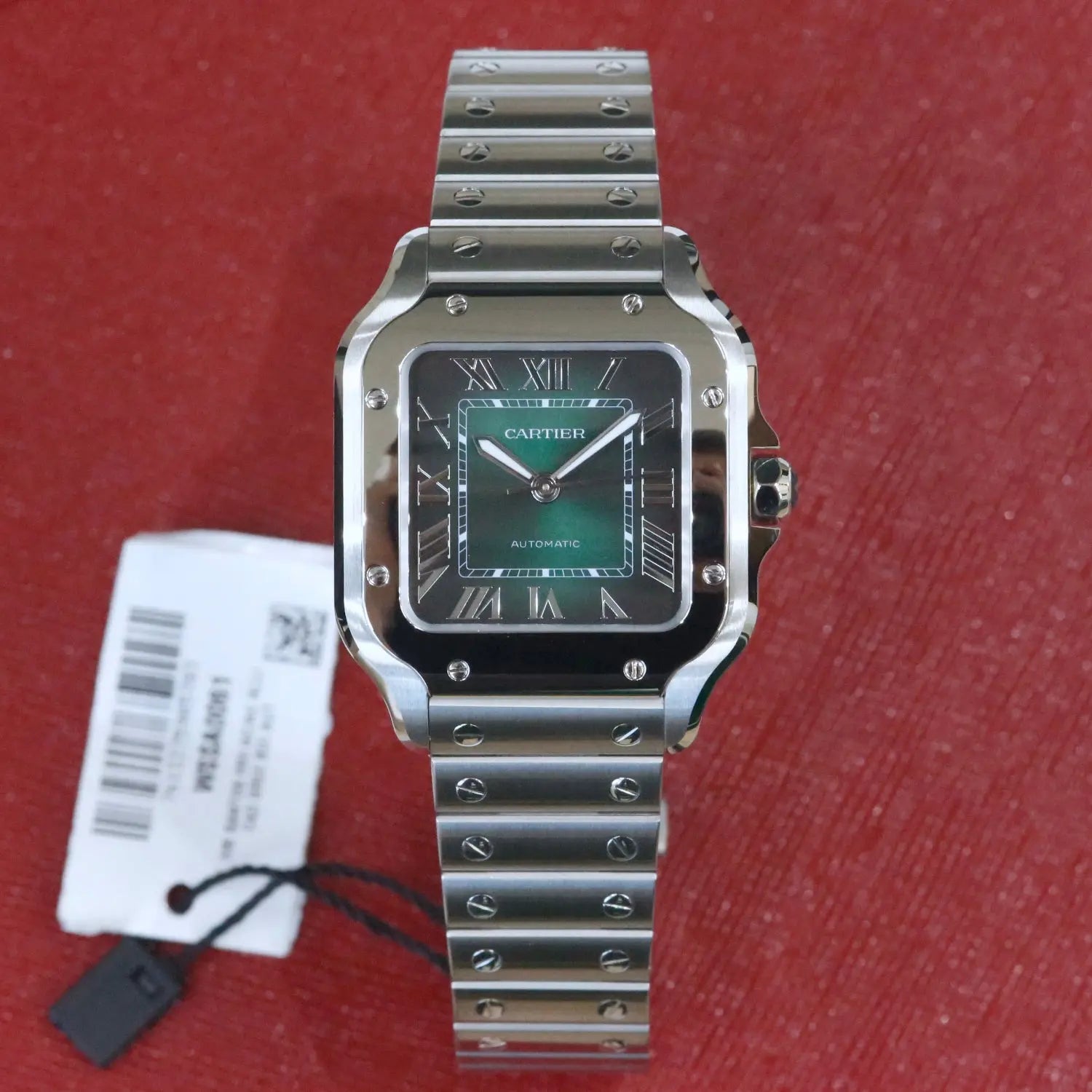 Cartier De Santos Green Dial WSSA0061 Year: 2024 – lbjwatches