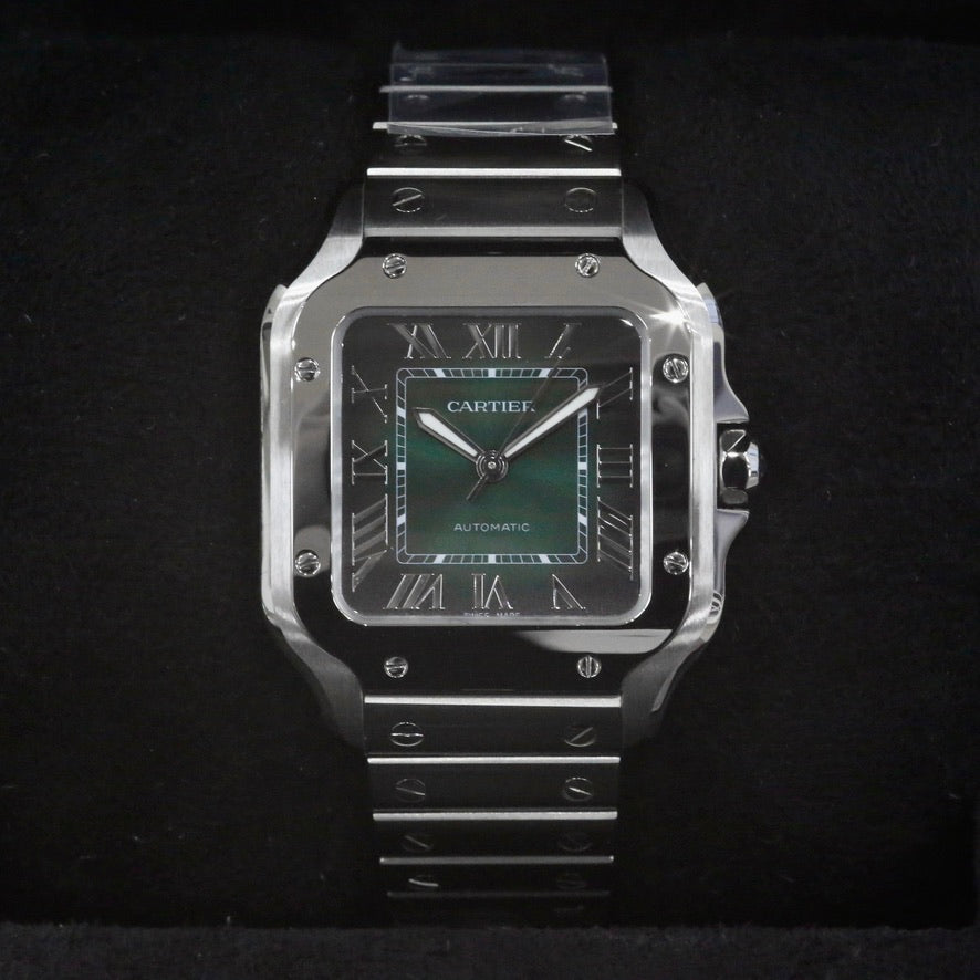 Cartier De Santos Green Dial WSSA0061 Year: 2024 – lbjwatches