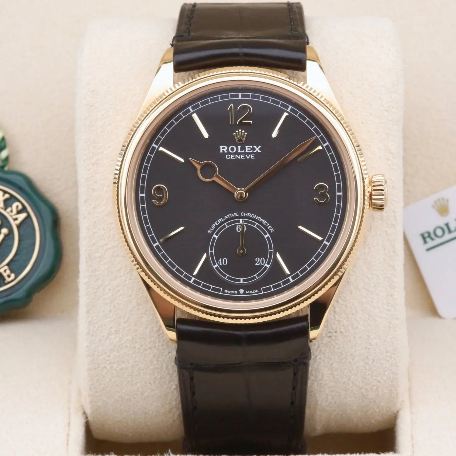 Rolex 1908 Black Dial 52508 Year: 2024 – lbjwatches